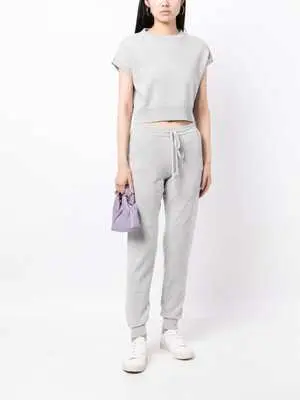 TEDDY CASHMERE Genova Sleeveless Cropped Jumper - Grey