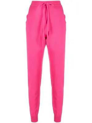 TEDDY CASHMERE Milano Cashmere Track Pants By - Pink