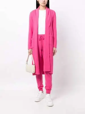 TEDDY CASHMERE Milano Cashmere Track Pants By - Pink