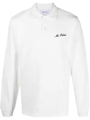 Palmes Embroidered Polos For Men