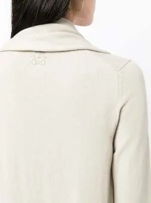 TEDDY CASHMERE Venezia Open-front Cardigan - Green