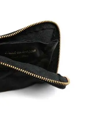 Comme Des Garçons Zipped Leather Wallet