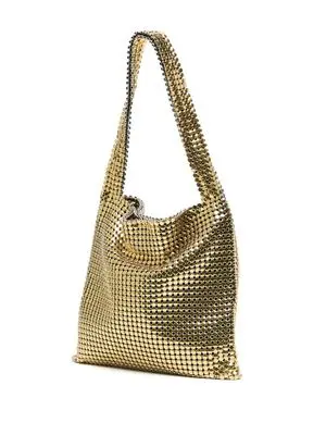 Rabanne Pixel Metallic-finish Shoulder Bag
