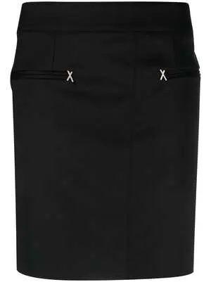 GENNY Crystal-embellished Skirt - Black