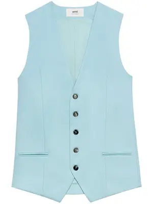 Ami Paris Fitted Vests For Women