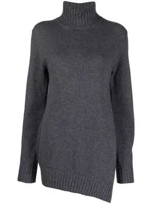 JIL SANDER Waffle-knit Asymmetric Jumper