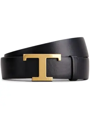 TOD'S T-timeless Leather Belt - Black
