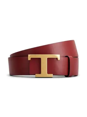 TOD'S T-timeless Leather Belt - Black