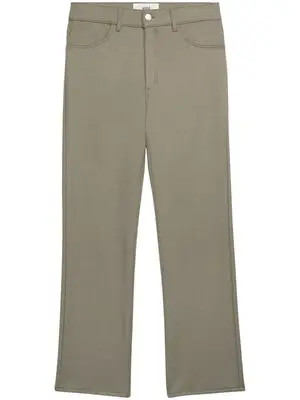 Ami Wool Straight-leg Trousers