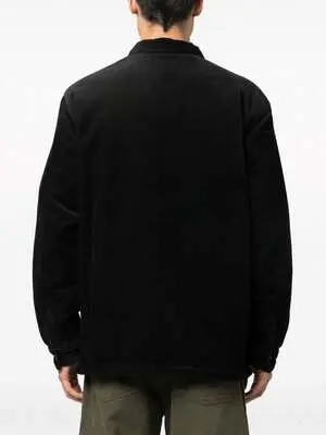 Carhartt Work In Progress Logo-patch Cotton Shirt Jacket - Black