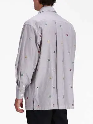 Kenzo Flower-print Cotton Shirt