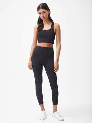 PANGAIA Plant-stretch Compressive 7/8 Leggings - Black