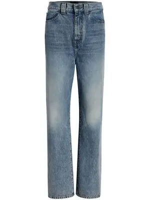Khaite Albi High-rise Tapered Jeans