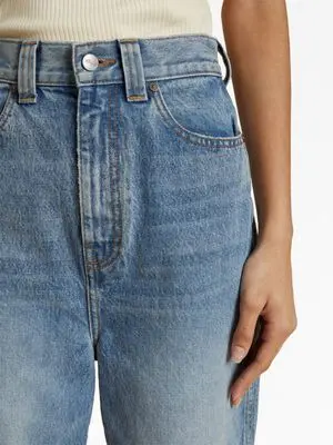 Khaite Albi High-rise Tapered Jeans