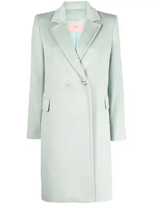 TWINSET Double-breasted Midi Coat