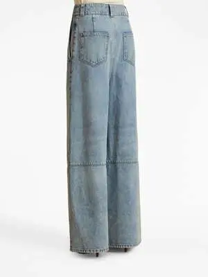 Khaite Isla High-rise Wide-leg Jeans