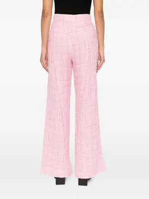 Gcds Tweed Tailored Trousers - Pink