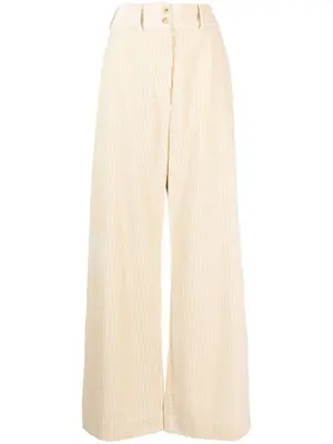 Etro Corduroy Wide-leg Trousers