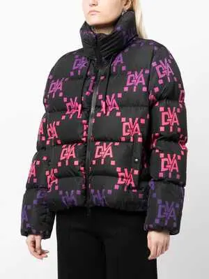 Duvetica Monogram Quilted Jacket