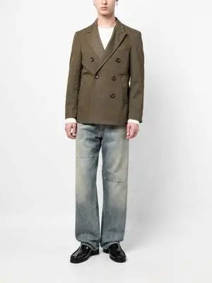 Bally Double-breasted Cotton Blazer