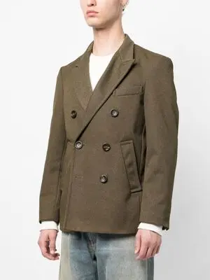 Bally Double-breasted Cotton Blazer