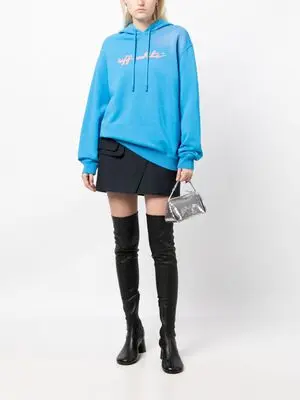 Off-White Logo-print Cotton Hoodie