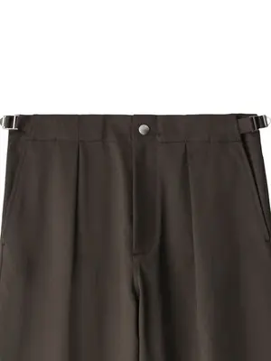 Burberry Straight-leg Cotton Trousers