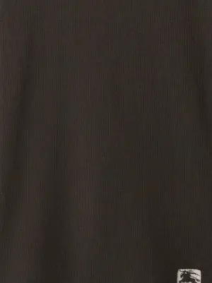 Burberry Equestrian Knight Wool-blend Roll-neck Jumper - Green