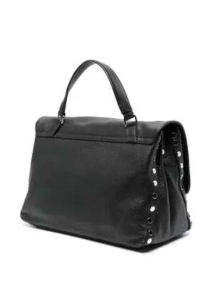 ZANELLATO Large Postina Leather Tote Bag