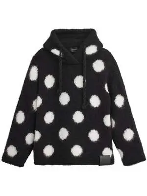 Marc Jacobs Brushed Spots Knit Hoodie