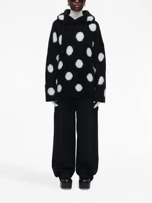 Marc Jacobs Brushed Spots Knit Hoodie