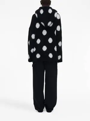 Marc Jacobs Brushed Spots Knit Hoodie