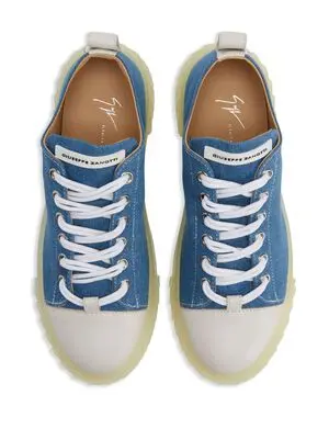 GIUSEPPE ZANOTTI Urchin Denim Sneakers