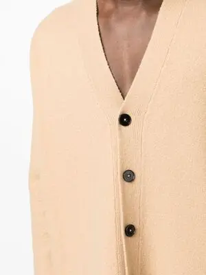 JIL SANDER V-neck Wool Cardigan