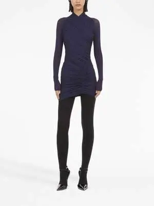 FERRAGAMO Ruched Minidress
