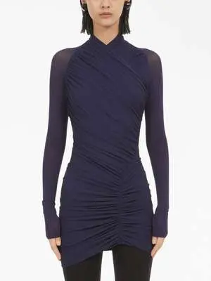 FERRAGAMO Ruched Minidress