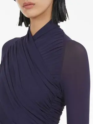FERRAGAMO Ruched Minidress