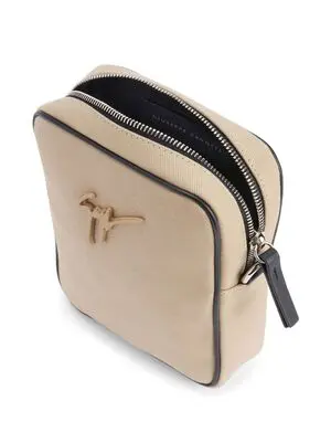 GIUSEPPE ZANOTTI Thoby Logo-plaque Bag