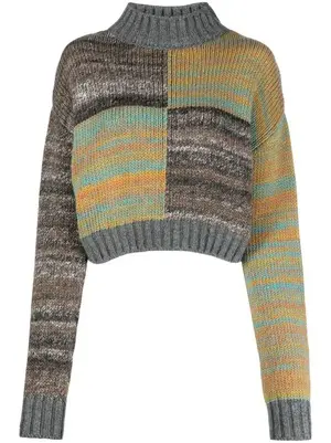 DESTREE Damien Melange Knit Jumper - Grey