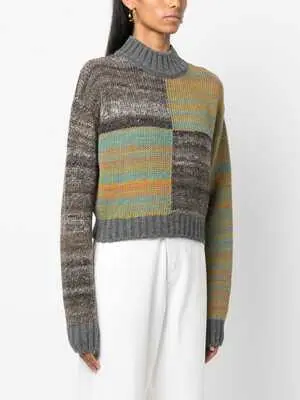 DESTREE Damien Melange Knit Jumper - Grey