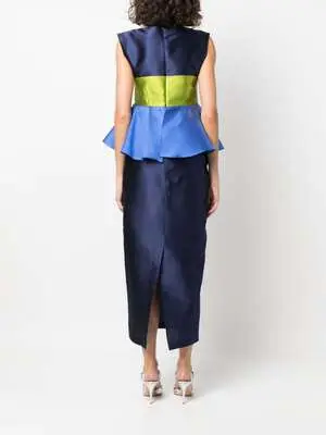 DESTREE Cy Color-block Midi Dress