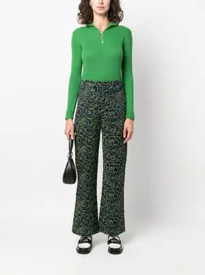 DESTREE Yoshitomo Jacquard Trousers