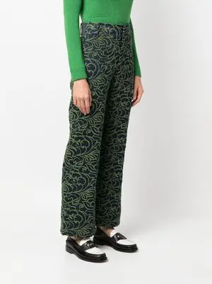 DESTREE Yoshitomo Jacquard Trousers