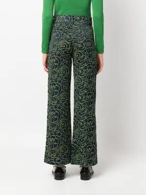 DESTREE Yoshitomo Jacquard Trousers