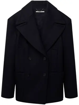 Stella McCartney Double-breasted Wool Coat