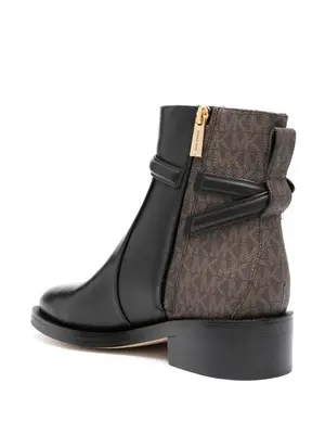 Michael Kors Hamilton Leather Ankle Boots