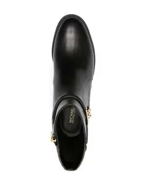 Michael Kors Hamilton Leather Ankle Boots