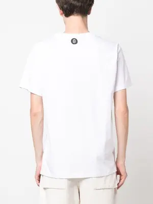 BILLIONAIRE Embroidered-logo T-shirt
