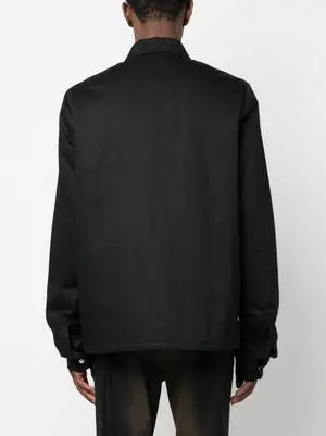 Rick Owens Pointed-collar Zip-up Windbreaker