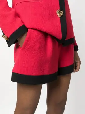 Moschino Contrasting-border Short Shorts